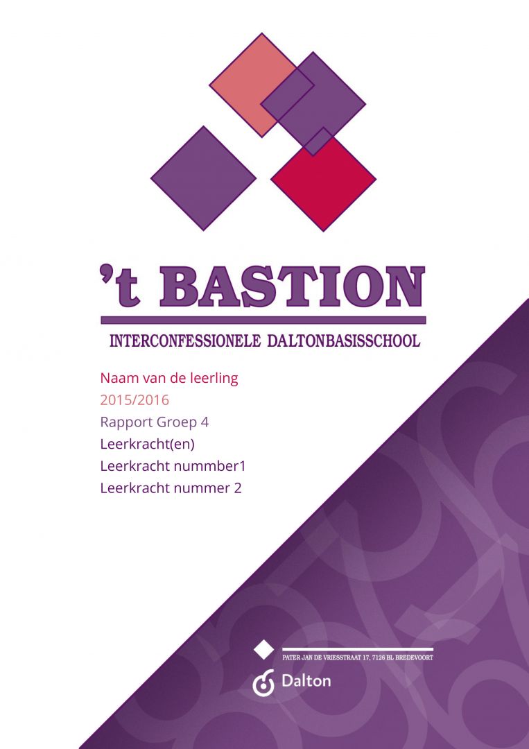 Voorbeelden van een digitaal schoolrapport