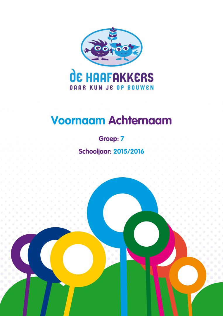 Voorbeelden van een digitaal schoolrapport